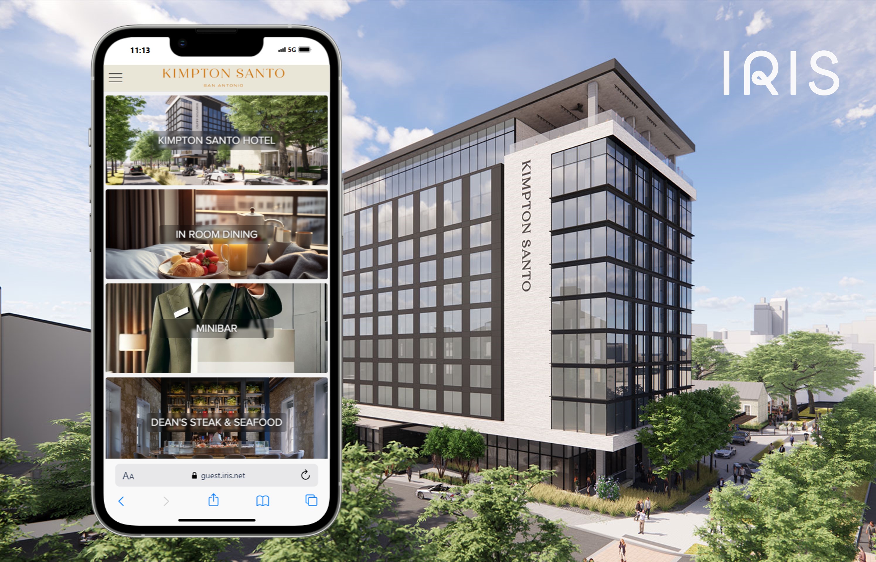 The Kimpton Santo Hotel launches all-in-one digital experience with IRIS’s mobile ordering and ...